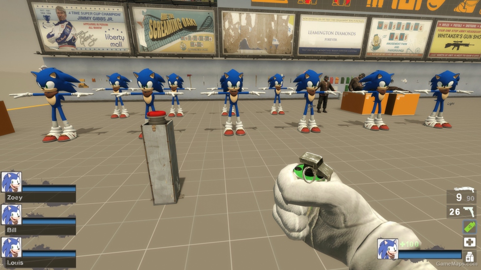 Only Sonic Boom (request) (Mod) for Left 4 Dead 2 - GameMaps.com