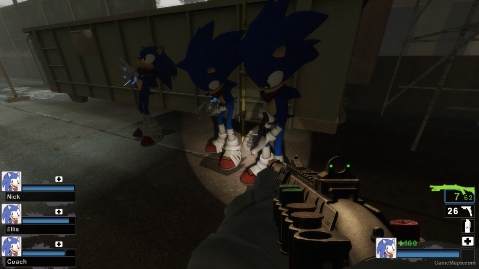 Only Sonic Boom (request) (Mod) for Left 4 Dead 2 - GameMaps.com
