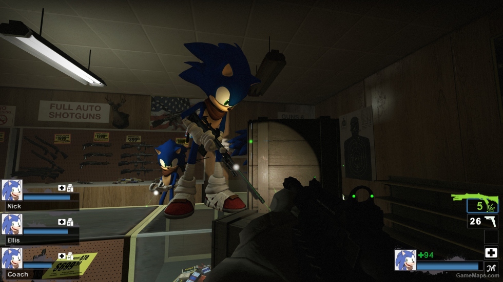 Only Sonic Boom (request) (Mod) for Left 4 Dead 2 - GameMaps.com