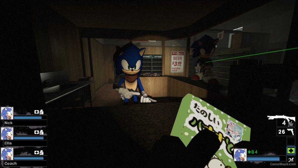 Only Sonic Boom (request) (Mod) for Left 4 Dead 2 - GameMaps.com