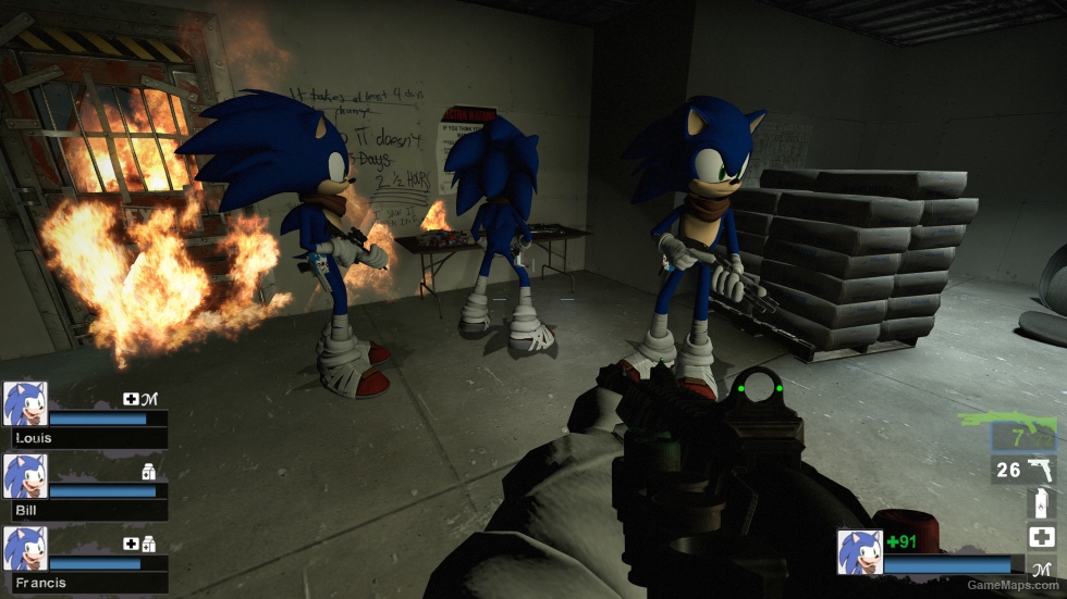 Only Sonic Boom (request) (Mod) for Left 4 Dead 2 - GameMaps.com