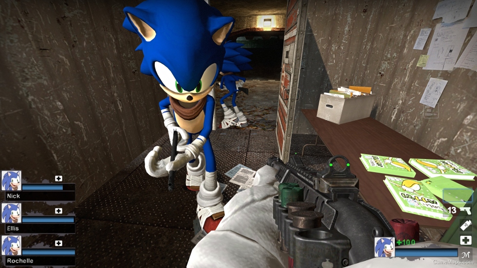 Only Sonic Boom (request) (Mod) for Left 4 Dead 2 - GameMaps.com