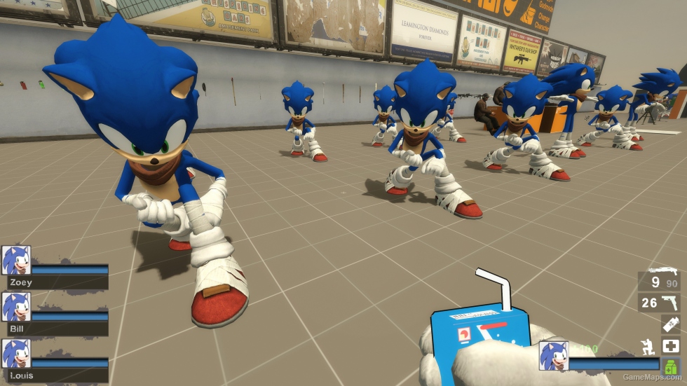 Only Sonic Boom (request) (Mod) for Left 4 Dead 2 - GameMaps.com