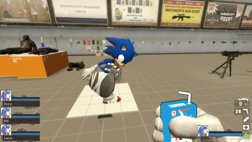 Only Sonic Boom (request) (Mod) for Left 4 Dead 2 - GameMaps.com