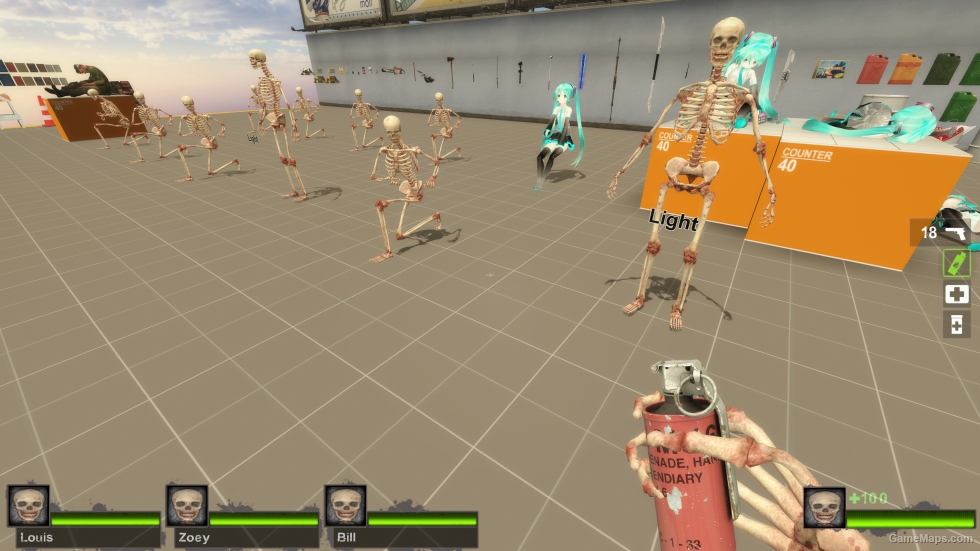 Only Spooky Skeletons (request) (Mod) for Left 4 Dead 2 - GameMaps.com