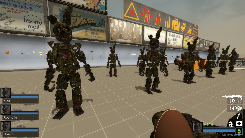 Only Springtrap (request) (Mod) for Left 4 Dead 2 - GameMaps.com