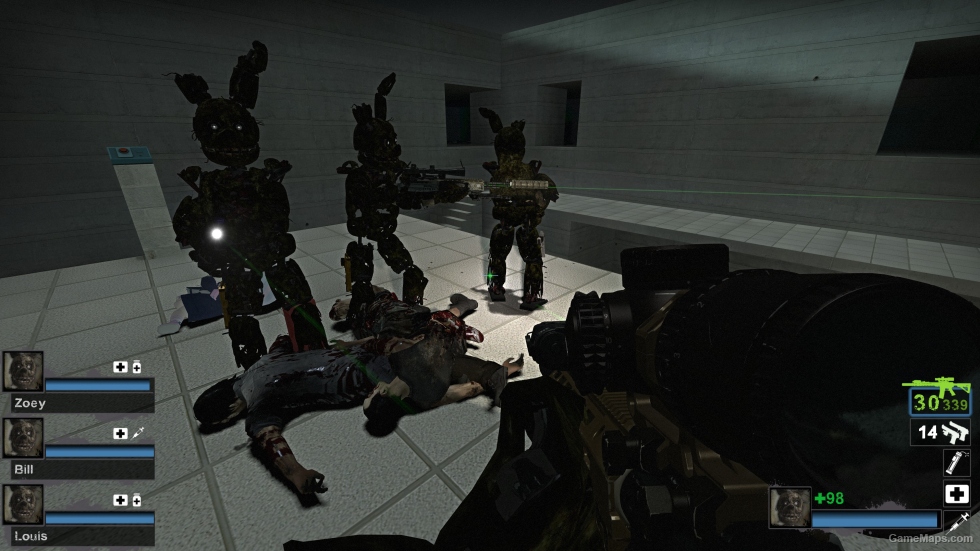 Only Springtrap (request) (Mod) for Left 4 Dead 2 - GameMaps.com
