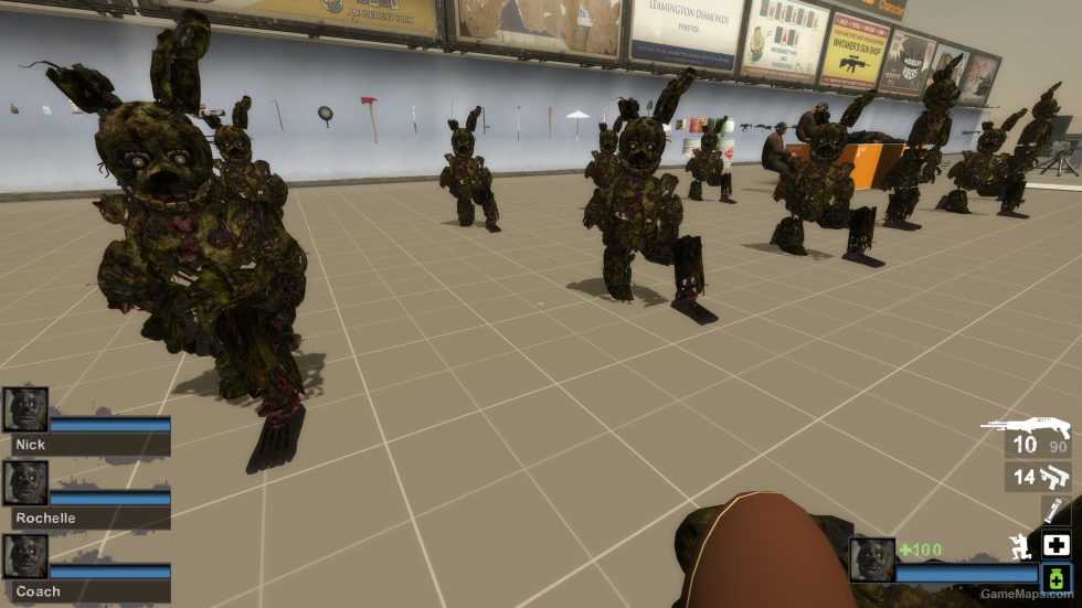 Only Springtrap (request) (Mod) for Left 4 Dead 2 - GameMaps.com