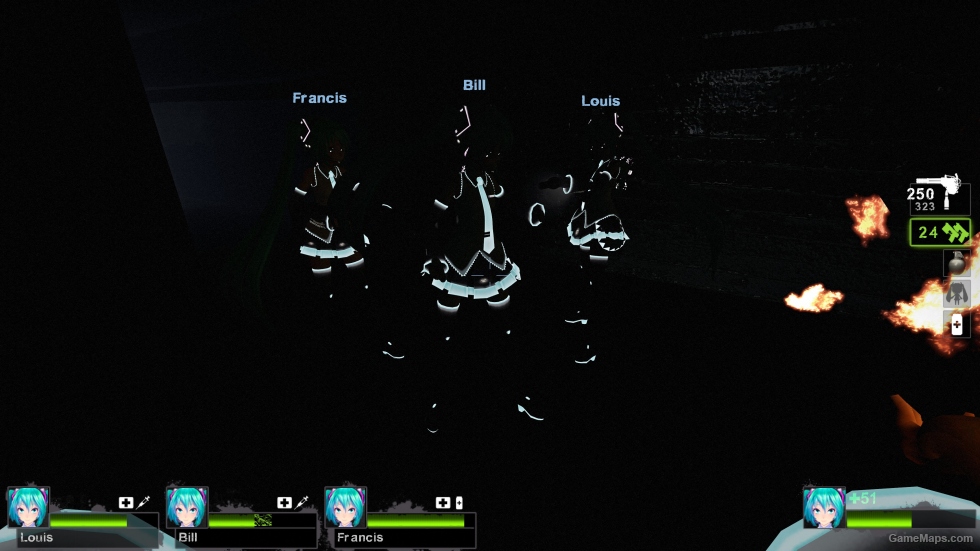 only Tda Hatsune Miku v3 (request) (Mod) for Left 4 Dead 2 - GameMaps.com