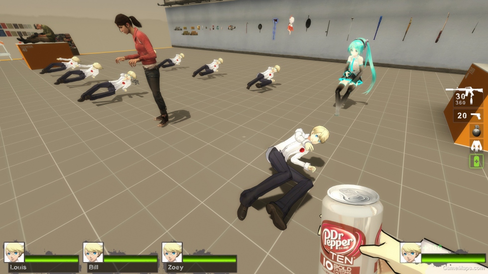 Only Teddie Human Persona 4 (request) (Mod) for Left 4 Dead 2 ...