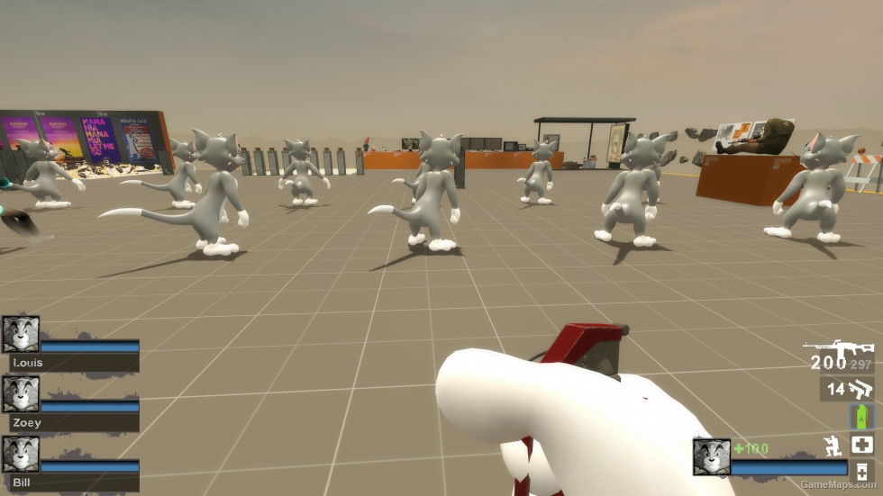 Only Tom Cat (request) (Mod) for Left 4 Dead 2 - GameMaps.com