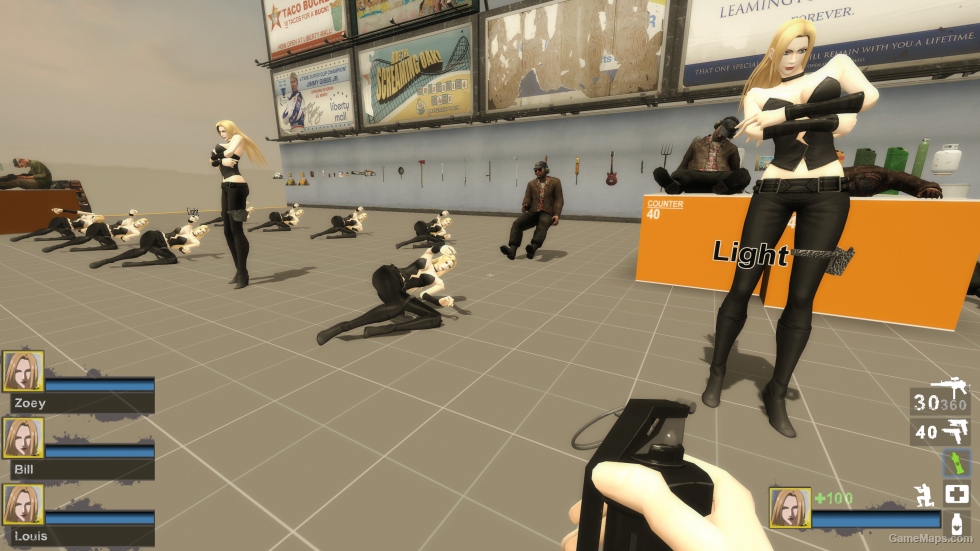 Only Trish UMVC3 (request) (Mod) for Left 4 Dead 2 - GameMaps.com
