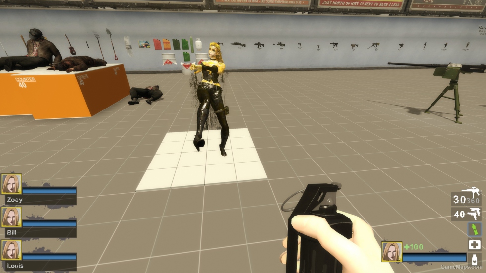 Only Trish UMVC3 (request) (Mod) for Left 4 Dead 2 - GameMaps.com