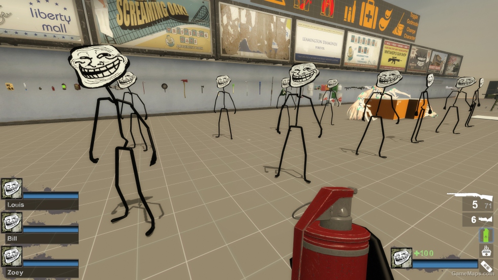 Only TrollFace (request) (Mod) for Left 4 Dead 2 - GameMaps.com
