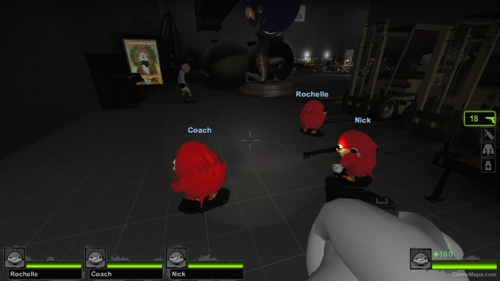 Only Ugandan Knuckles (request) (Mod) for Left 4 Dead 2 - GameMaps.com