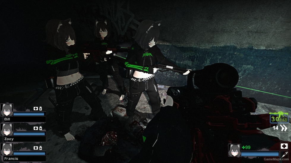 Only Valle BECKENZI Cropped Hoodie (Mod) for Left 4 Dead 2 - GameMaps.com