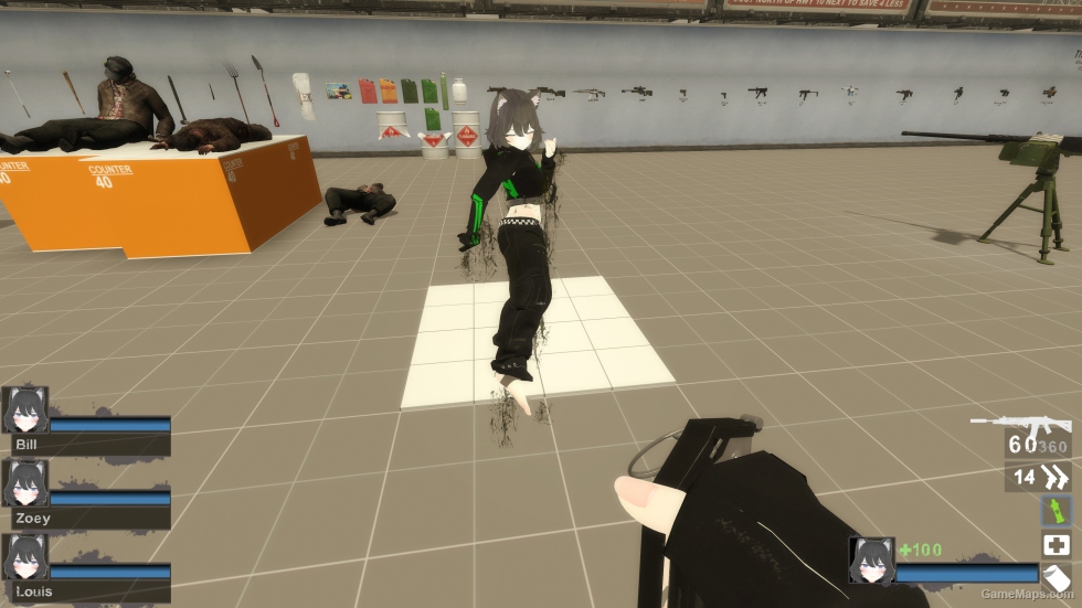 Only Valle BECKENZI Cropped Hoodie (Mod) for Left 4 Dead 2 - GameMaps.com