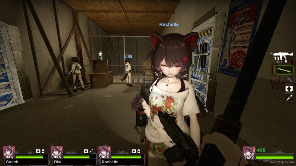 Only Vtuber Inui Toko Zoey (request) (Mod) for Left 4 Dead 2 - GameMaps.com