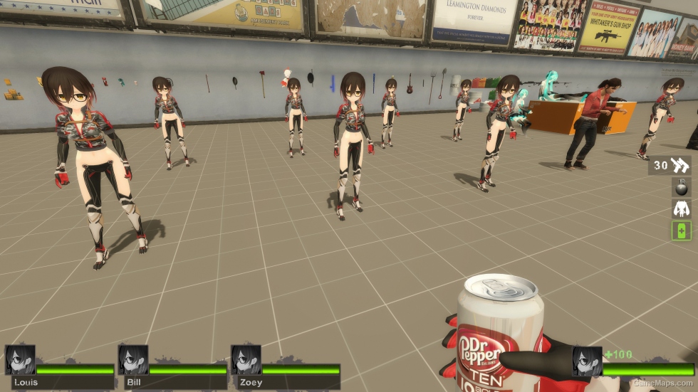Only VTuber Roboco Zoey (request) (Mod) for Left 4 Dead 2 - GameMaps.com