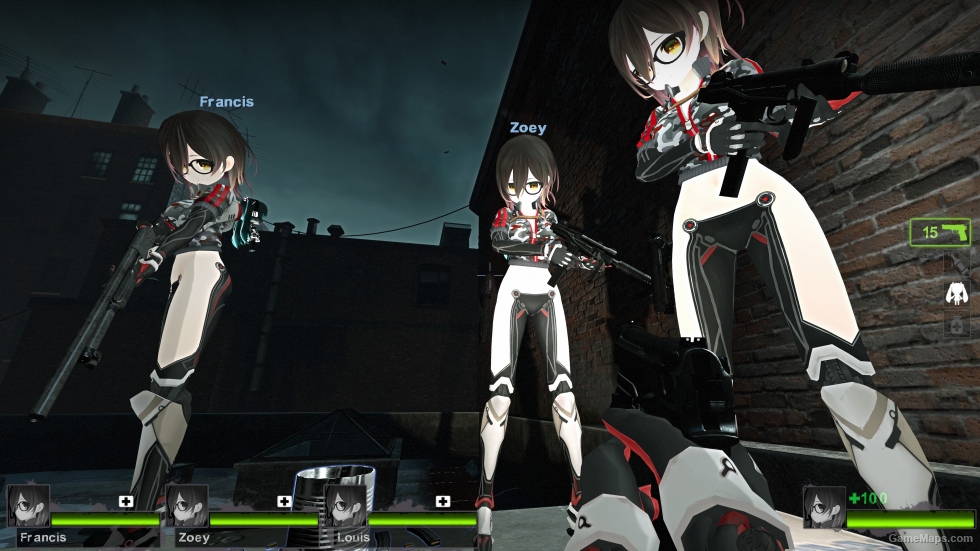 Only VTuber Roboco Zoey (request) (Mod) for Left 4 Dead 2 - GameMaps.com