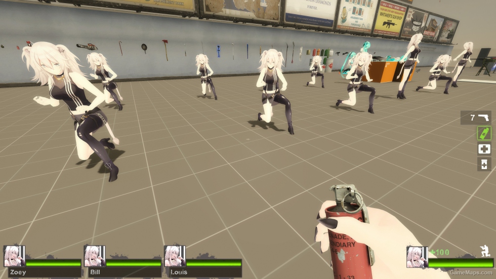 Only Vtuber Shishiro Botan Zoey (request) (Mod) for Left 4 Dead 2 ...