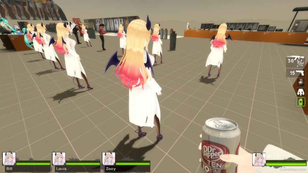 Only Vtuber Yuzuki Choco Zoey (request) (Mod) for Left 4 Dead 2 ...