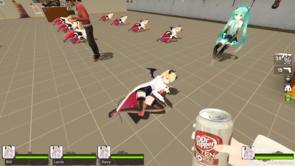 Only Vtuber Yuzuki Choco Zoey (request) (Mod) for Left 4 Dead 2 ...