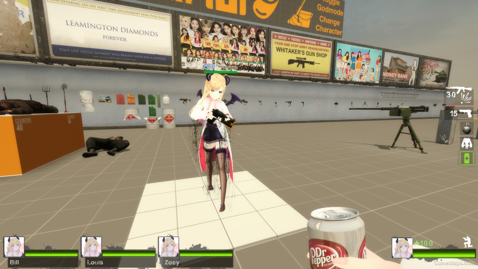 Only Vtuber Yuzuki Choco Zoey (request) (Mod) for Left 4 Dead 2 ...