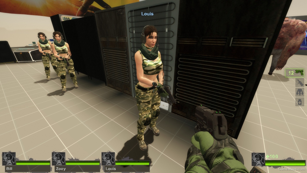 Only WARCOM Zoey Operator GC (Mod) for Left 4 Dead 2 - GameMaps.com