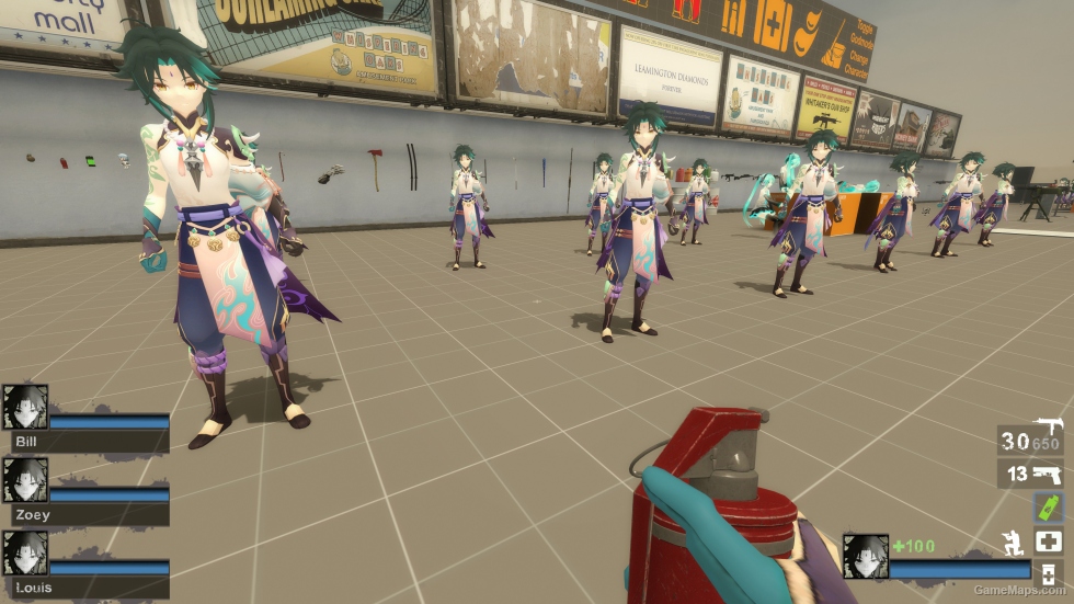 Only Xiao (request) (Mod) for Left 4 Dead 2 - GameMaps.com