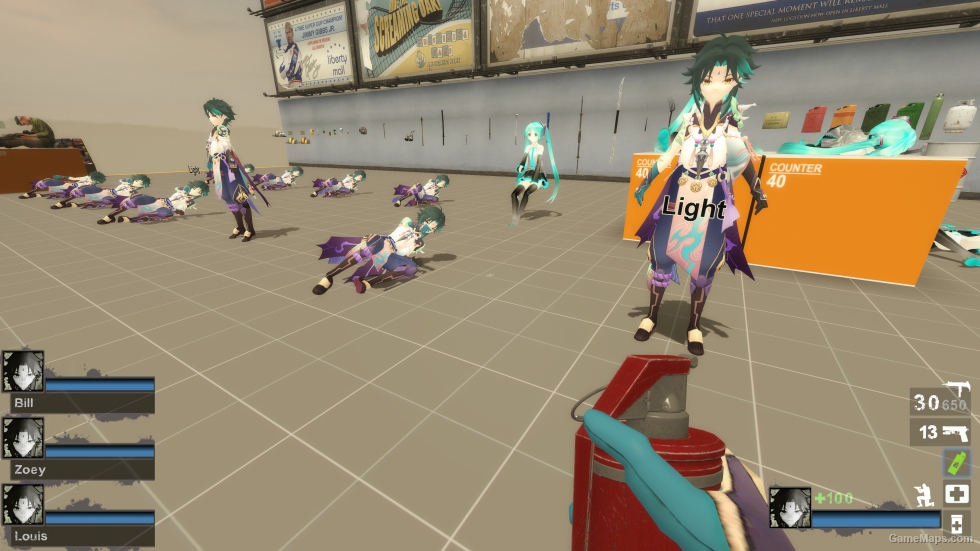 Only Xiao (request) (Mod) for Left 4 Dead 2 - GameMaps.com