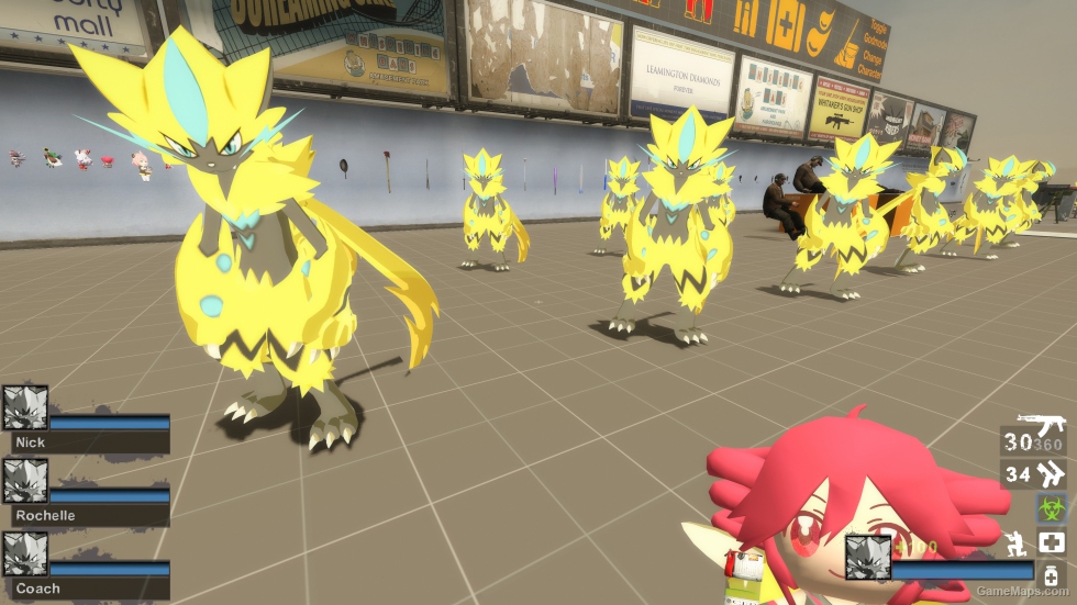 Only Zeraora (request) (Mod) for Left 4 Dead 2 - GameMaps.com