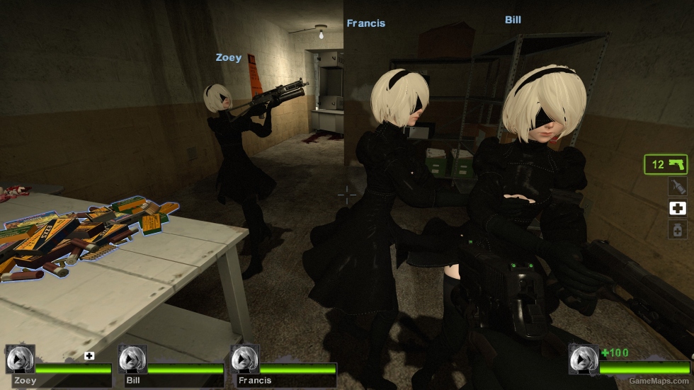 Only Zoey 2b Alt Suit w-skirt (request) (Mod) for Left 4 Dead 2 ...