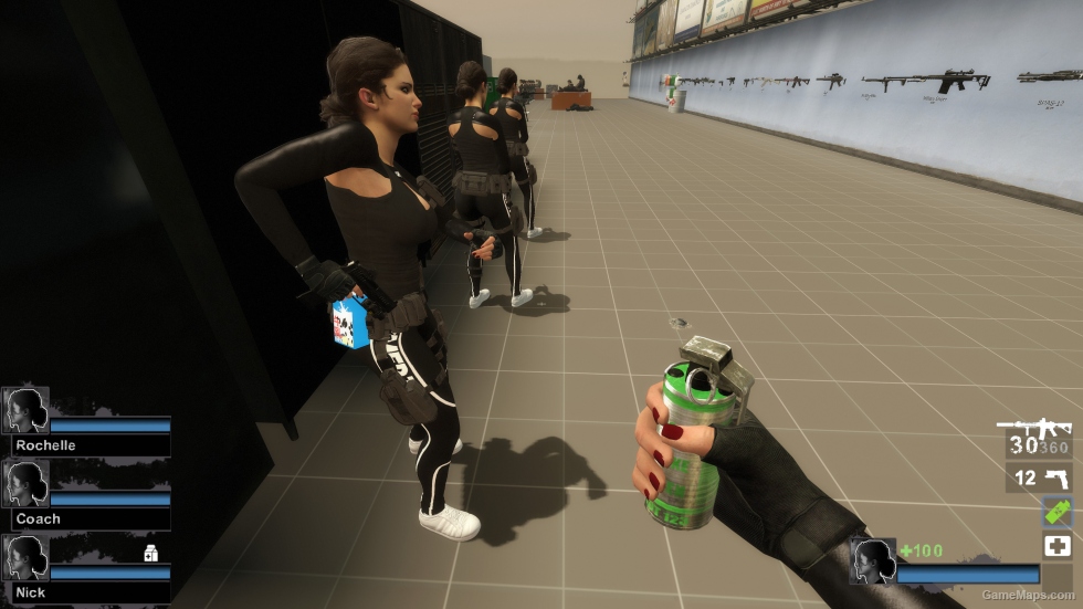 Only Zoey Professional V2 (request) (Mod) for Left 4 Dead 2 - GameMaps.com