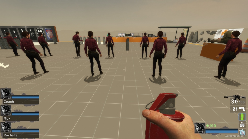 Only Zoey The Aftermath Recolored (request) (Mod) for Left 4 Dead 2 ...