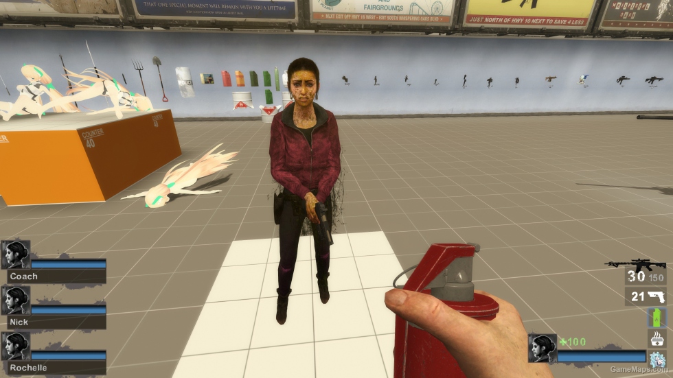 Only Zoey The Aftermath Recolored (request) (Mod) for Left 4 Dead 2 ...