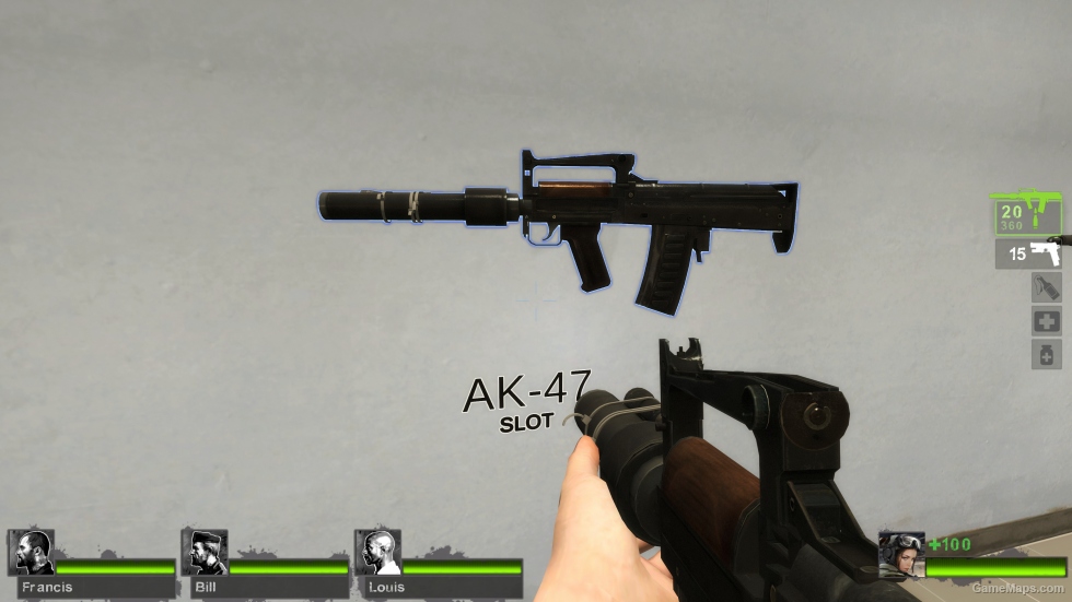 OTs-14 Groza (ak47 replace) (Mod) for Left 4 Dead 2 - GameMaps.com