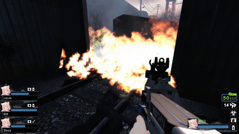 P90 with MW animation KmoMM_ Theme [Sound fix Ver] (Mod) for Left 4 ...