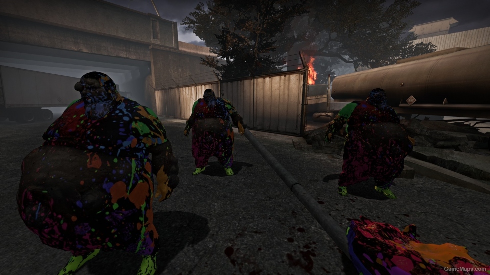 Paint Splatter Boomer & Boomette (Left 4 Dead 2) - GameMaps