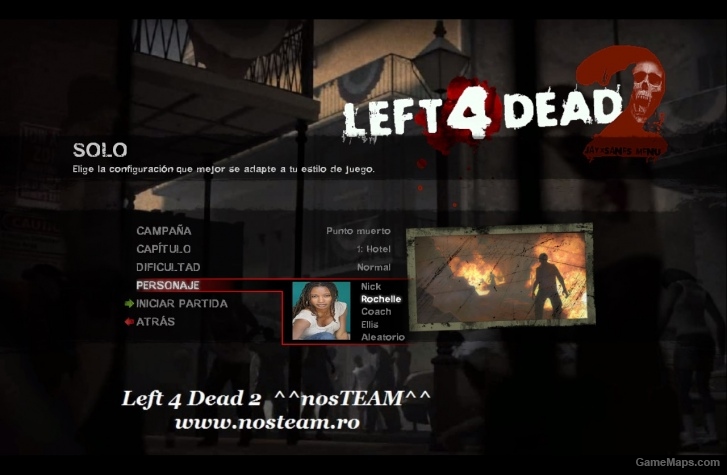 Panel and icons of the eight surviving human version for L4D (Mod) for ...