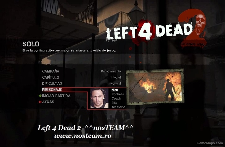 Panel and icons of the eight surviving human version for L4D (Mod) for ...