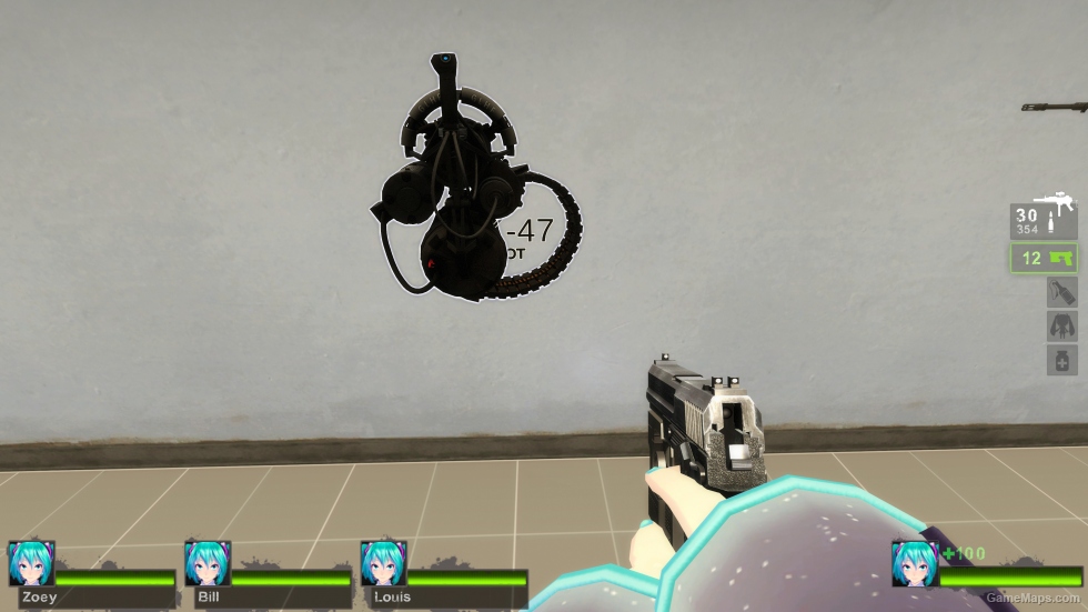 PayDay2 Vulcan Minigun (AKM) (Left 4 Dead 2) - GameMaps