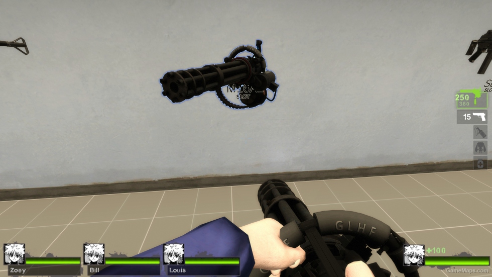 PayDay2 Vulcan Minigun (M16A2) {request} (Left 4 Dead 2) - GameMaps
