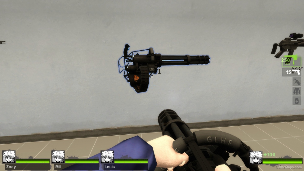 PayDay2 Vulcan Minigun (M16A2) {request} (Mod) for Left 4 Dead 2 ...