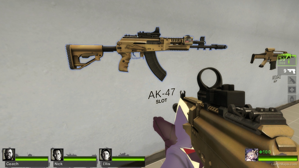 PD2 AK17.762 (for AK) v5 (Mod) for Left 4 Dead 2 - GameMaps.com