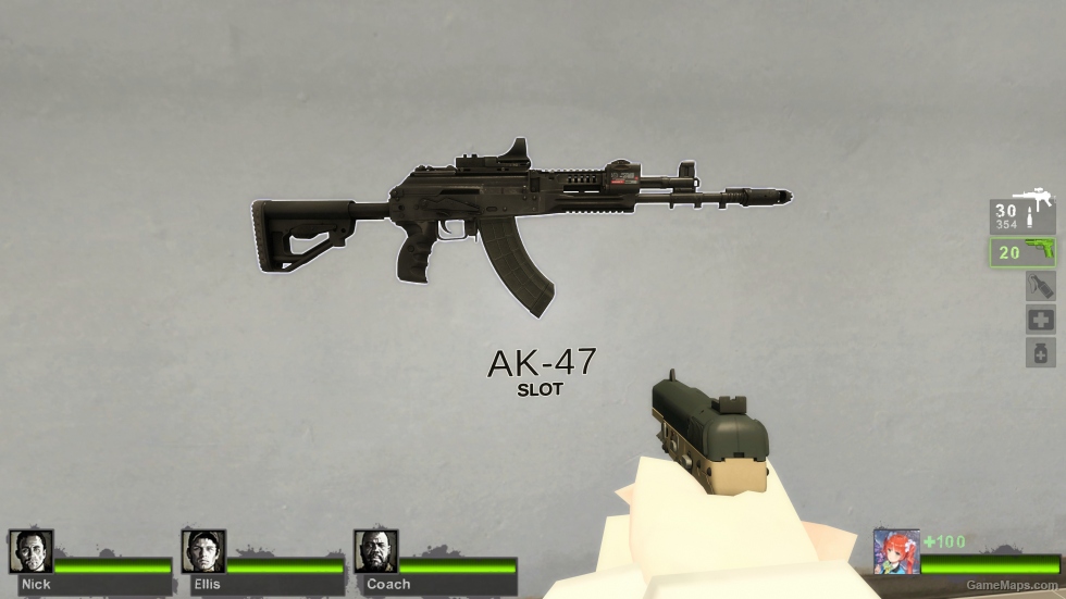 PD2 AK17 7.62 Black Edition (AKM) (Mod) for Left 4 Dead 2 - GameMaps.com
