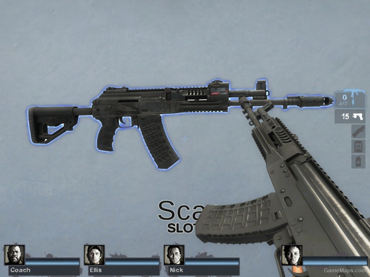 PD2 AK17 | Black Edition (Mod) for Left 4 Dead 2 - GameMaps.com