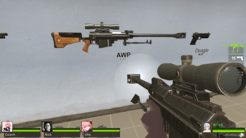 PGM Ultima Ratio Hecate II (AWP) - Sound fix Ver [request] (Mod) for ...