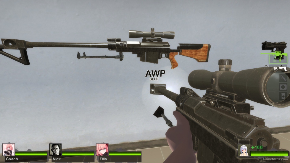 PGM Ultima Ratio Hecate II (AWP) - Sound fix Ver [request] (Mod) for ...