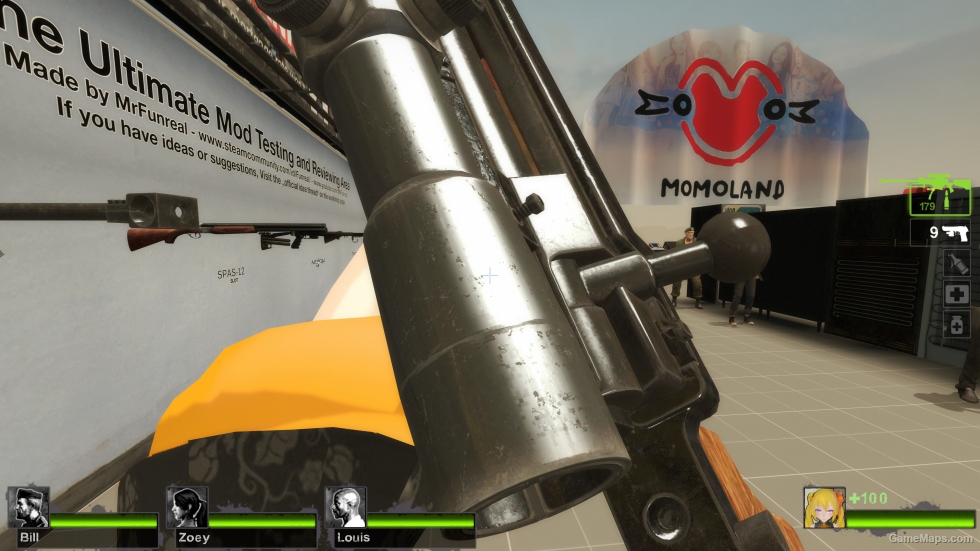 PGM Ultima Ratio Hecate II V2 (military sniper) (Mod) for Left 4 Dead 2 ...